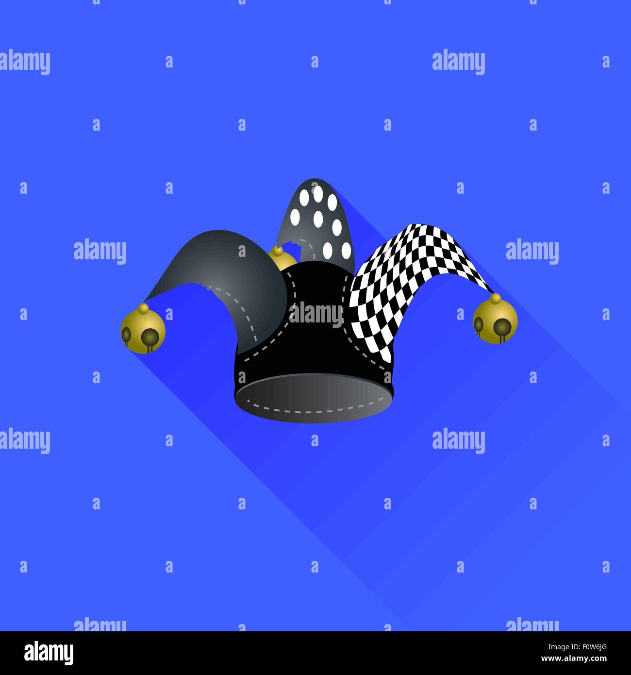 Pantomime jester Stock Vector Images - Alamy