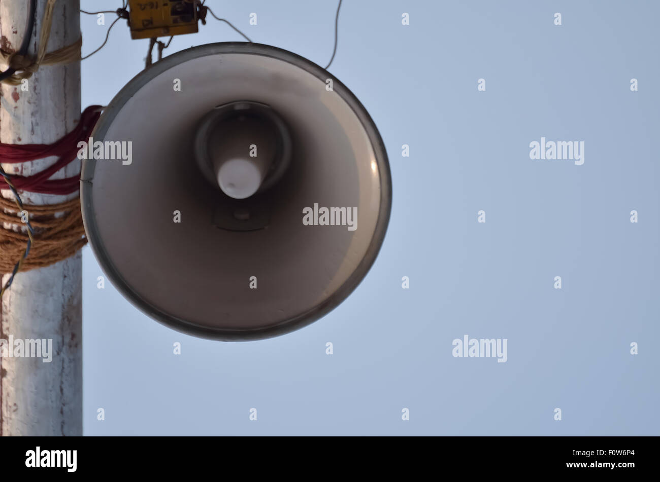 Megaphone speak sky hi-res stock photography and images - Alamy