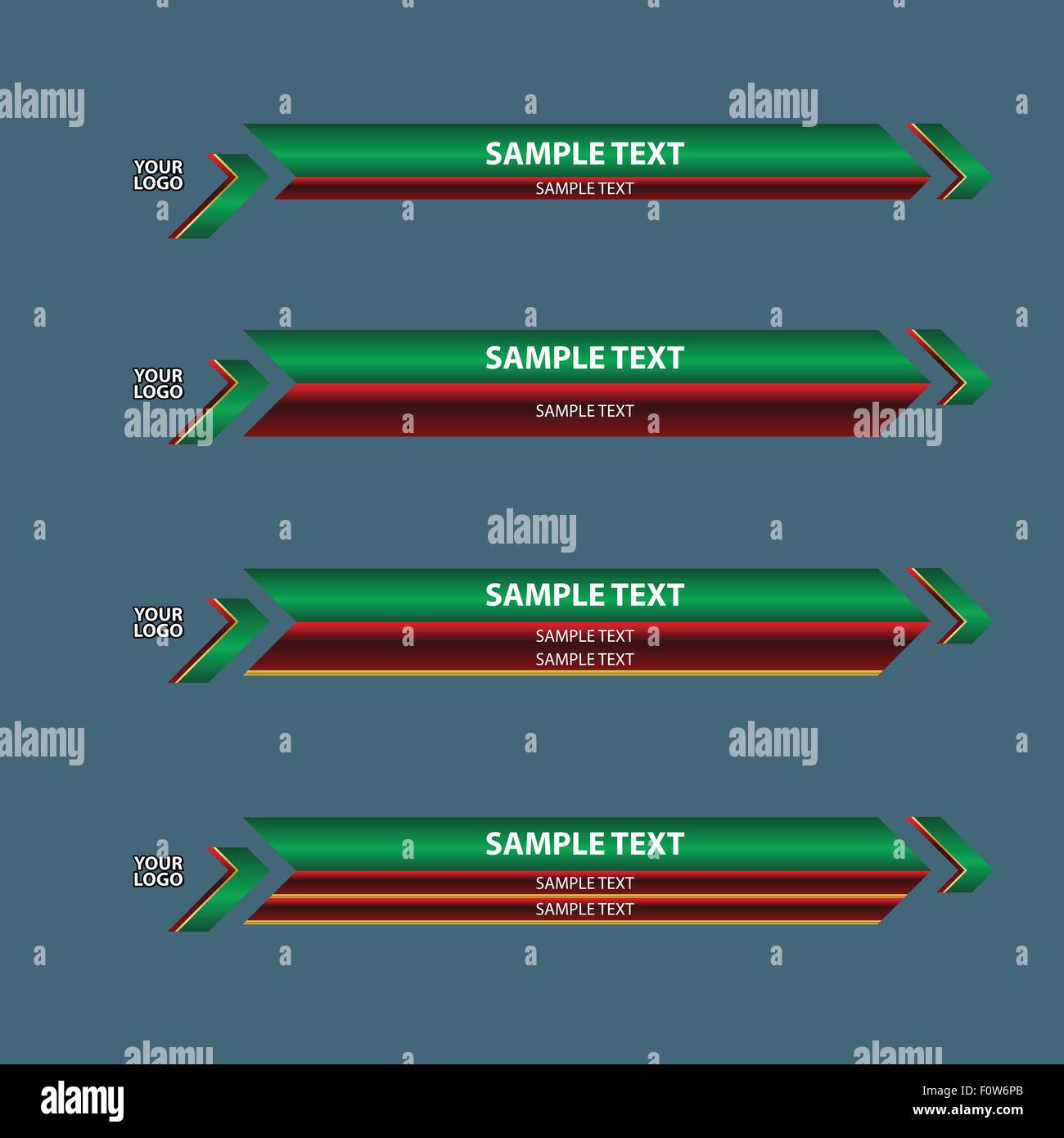 Lower third banner animation bar hi-res stock photography and images ...