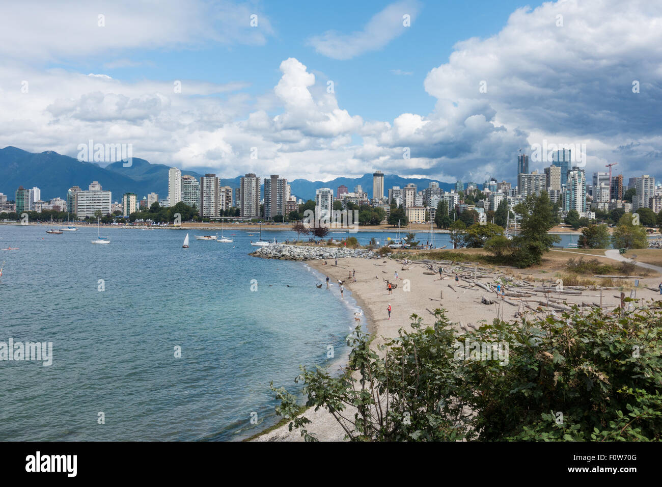 Kitsilano beach hi-res stock photography and images - Alamy