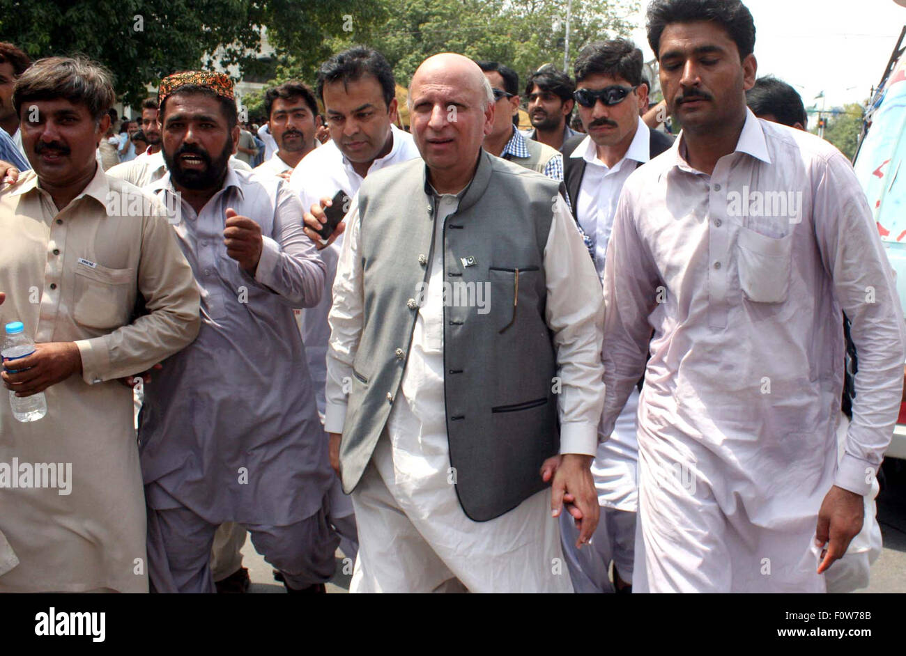 The former governor of Punjab Chaudhry Muhammad Sarwar is participating ...