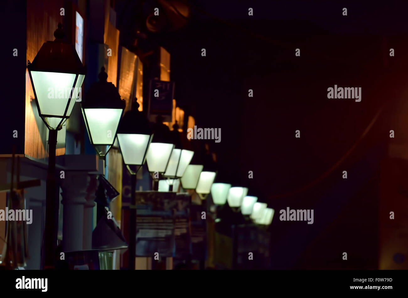 Illuminated light directly below hi-res stock photography and images ...