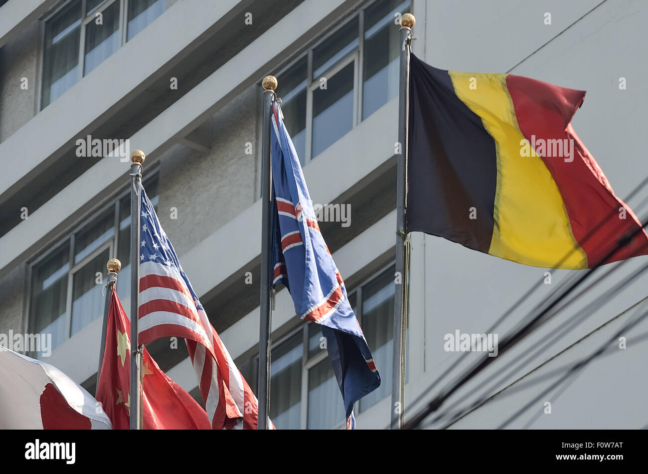 Various nation flag Stock Photo - Alamy