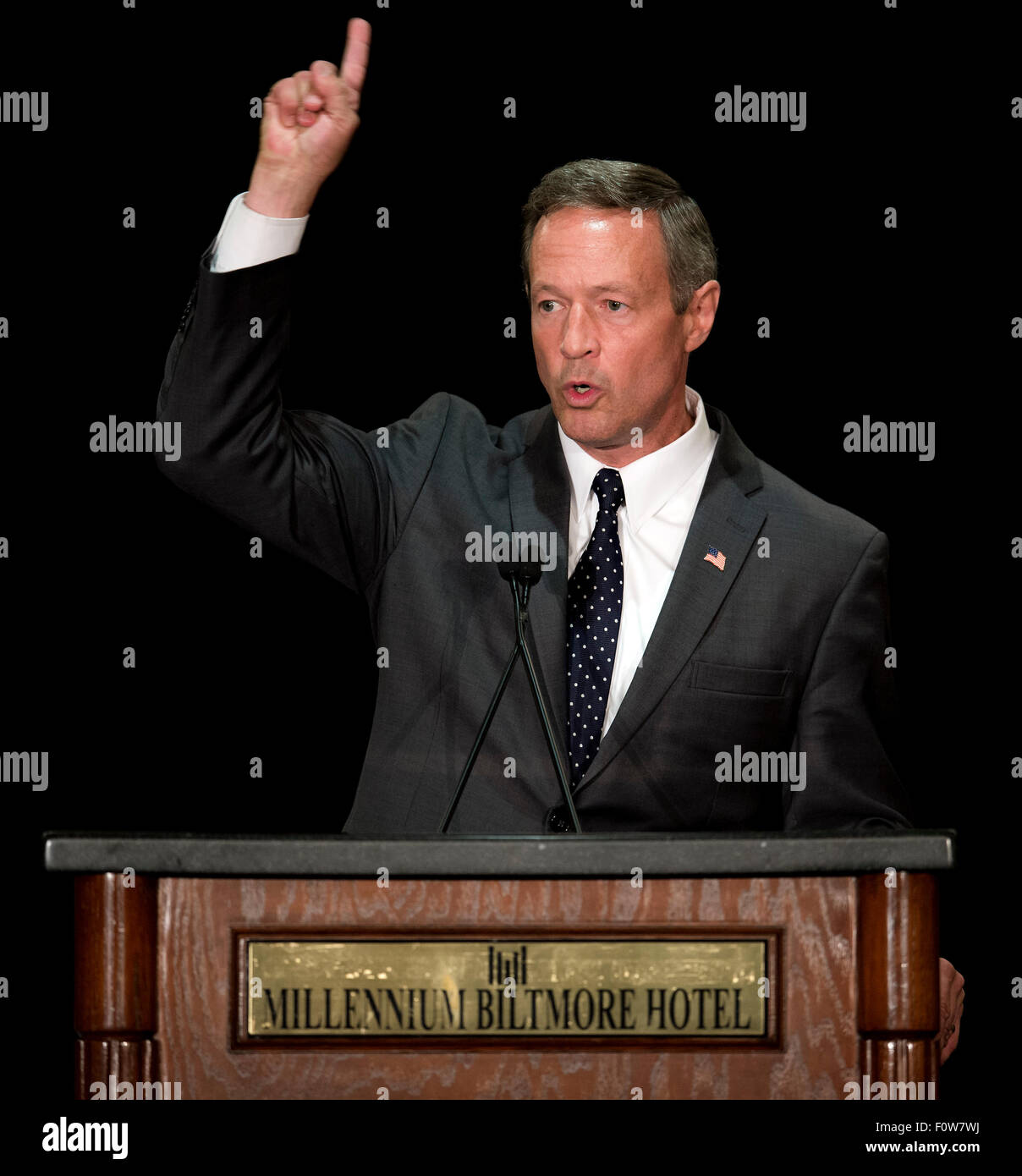 Los Angeles, California, USA. 20th Aug, 2015. Former Maryland governor and 2016 presidential ...