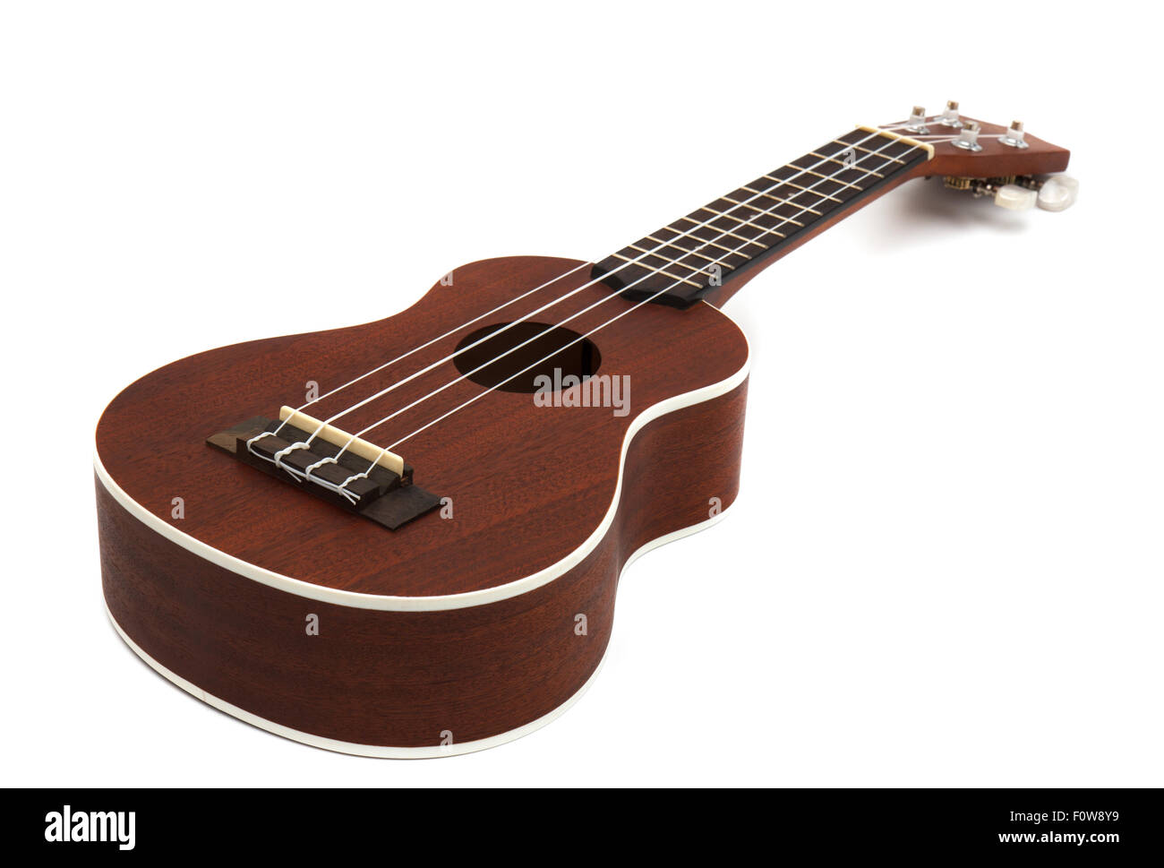 ukulele on white background Stock Photo - Alamy