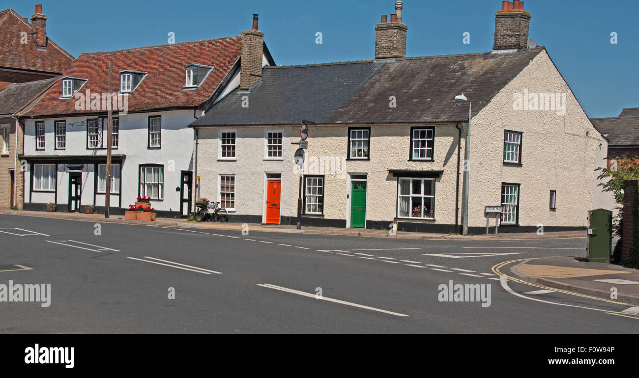 Needham Market, Houses Suffolk Stock Photo - Alamy