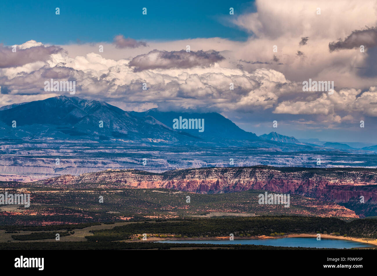 Henry Mountains Utah Landscape Horizontal Composition Stock Photo - Alamy