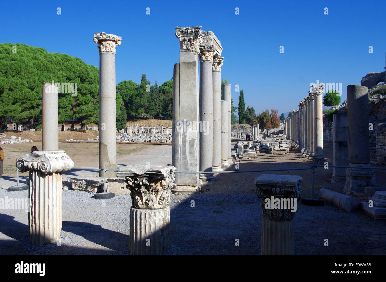 Ephesus Turkey, Roman city Stock Photo - Alamy