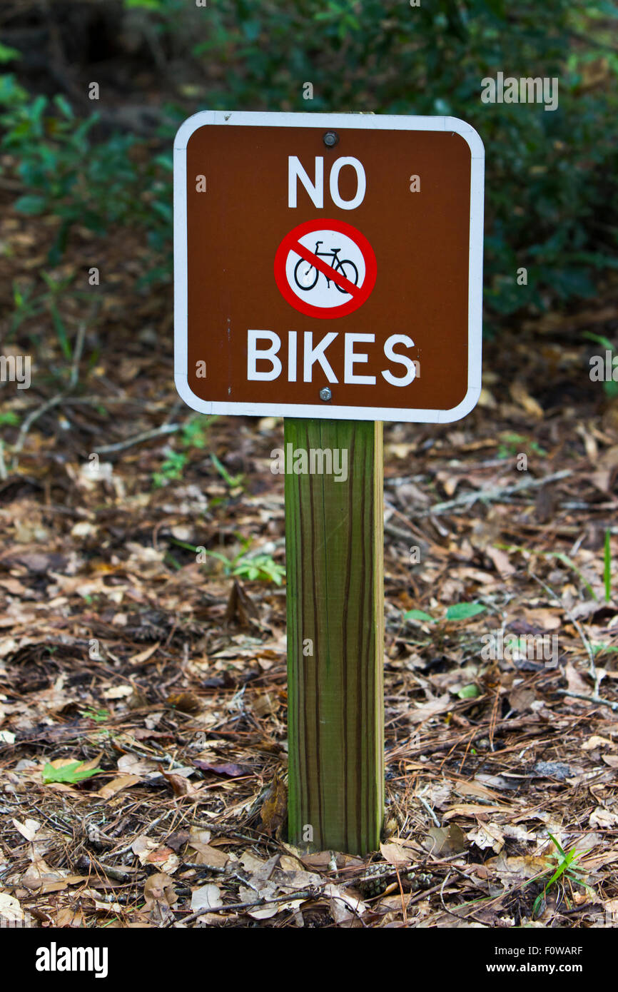 No bikes sign hi-res stock photography and images - Alamy