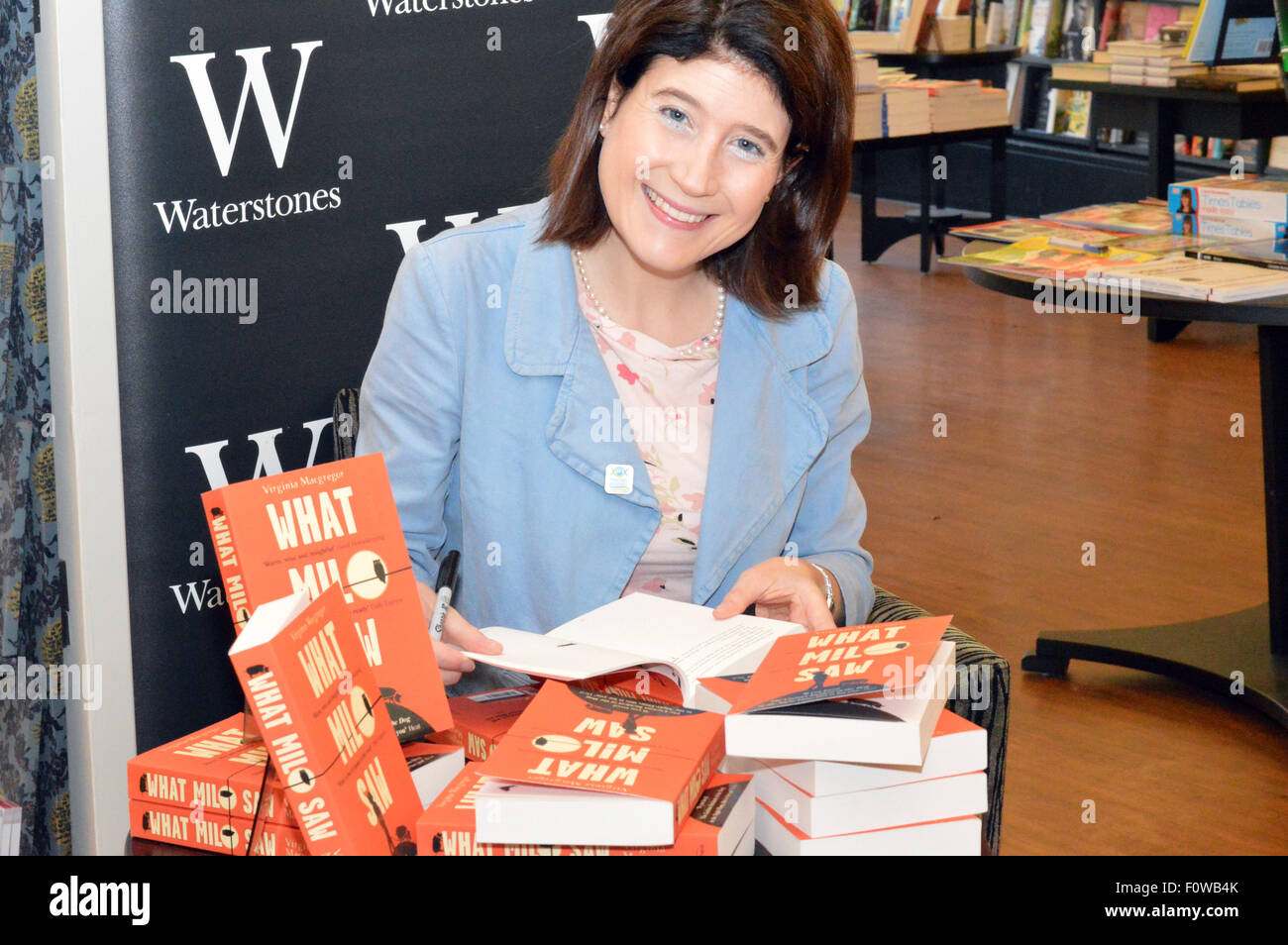 Waterstones book signing hi-res stock photography and images - Alamy