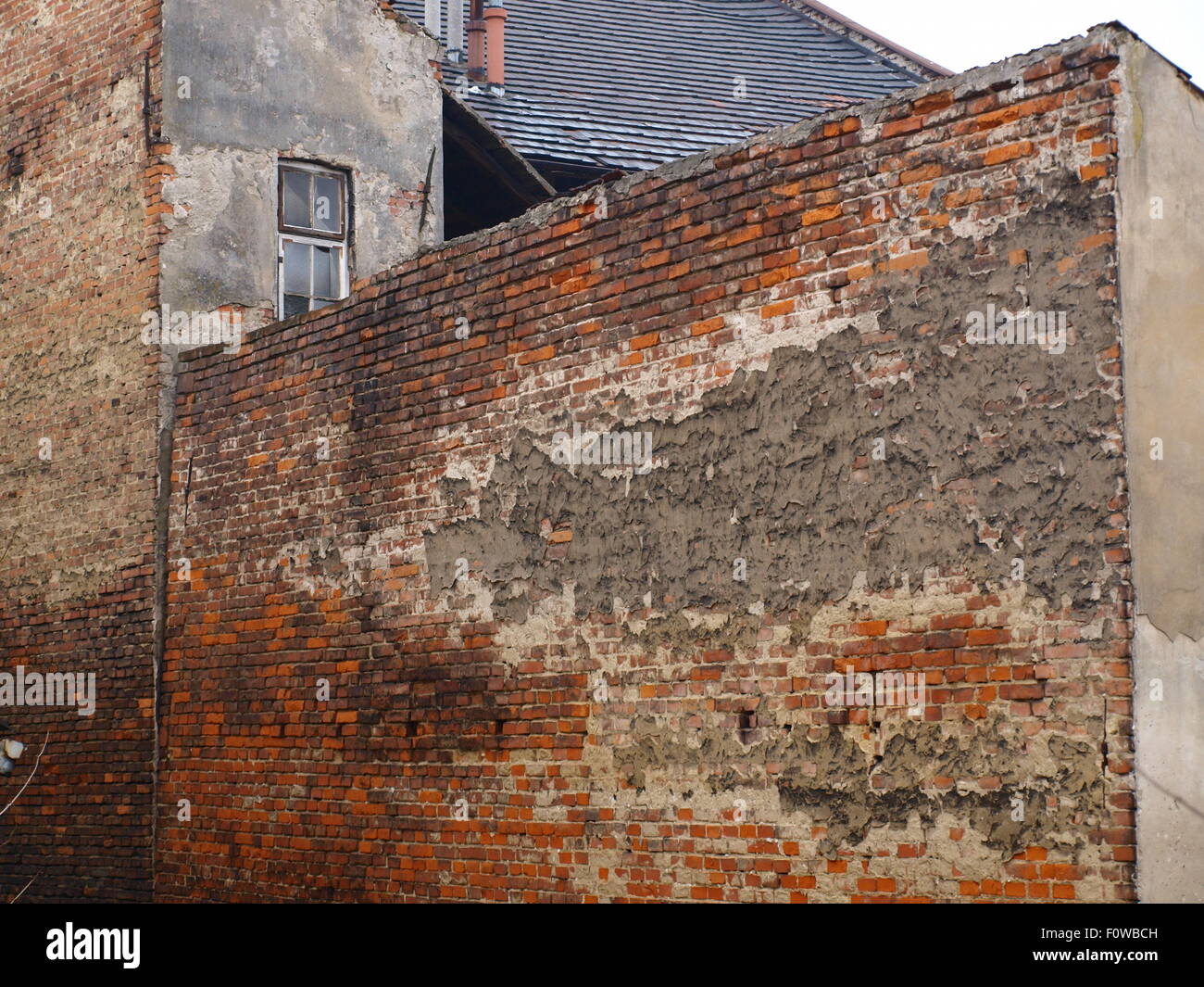 Wieliczka, Poland. The old brick house in a small town Stock Photo - Alamy