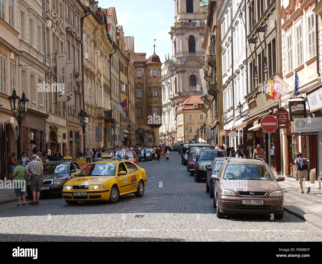 Prague mostecka hi-res stock photography and images - Alamy
