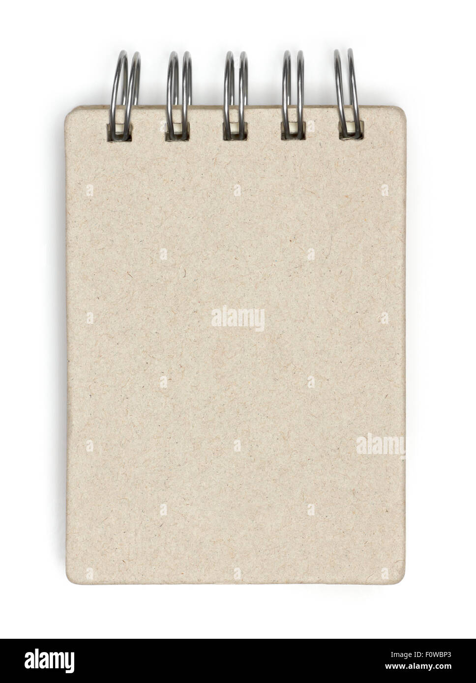 recycled paper notebook front cover Stock Photo - Alamy