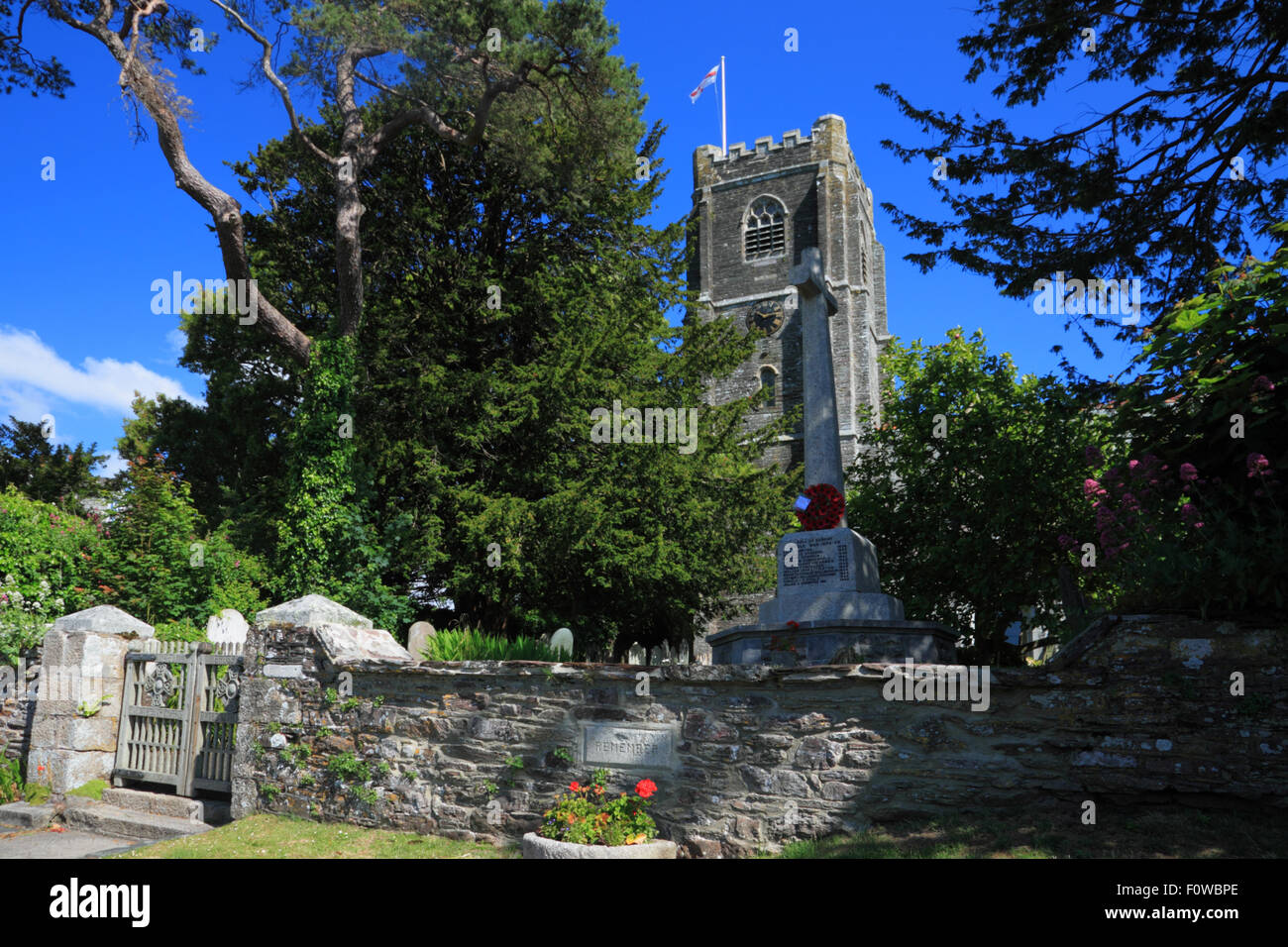 Church newton ferrers hi-res stock photography and images - Alamy