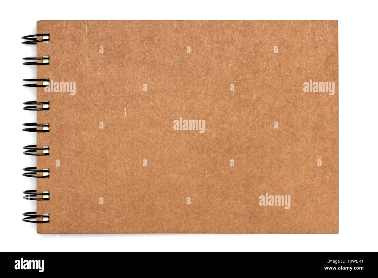 recycled paper notebook front cover Stock Photo - Alamy