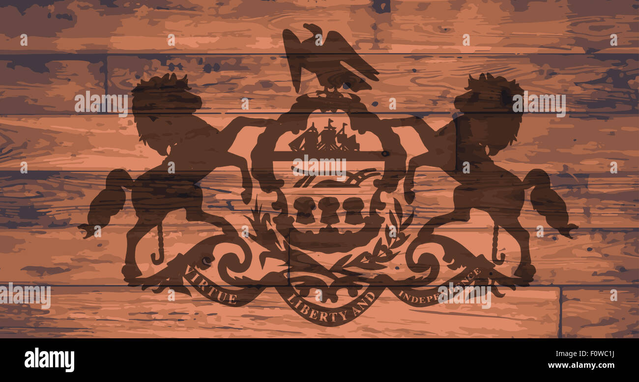 Pennsylvania flag brand hi-res stock photography and images - Alamy