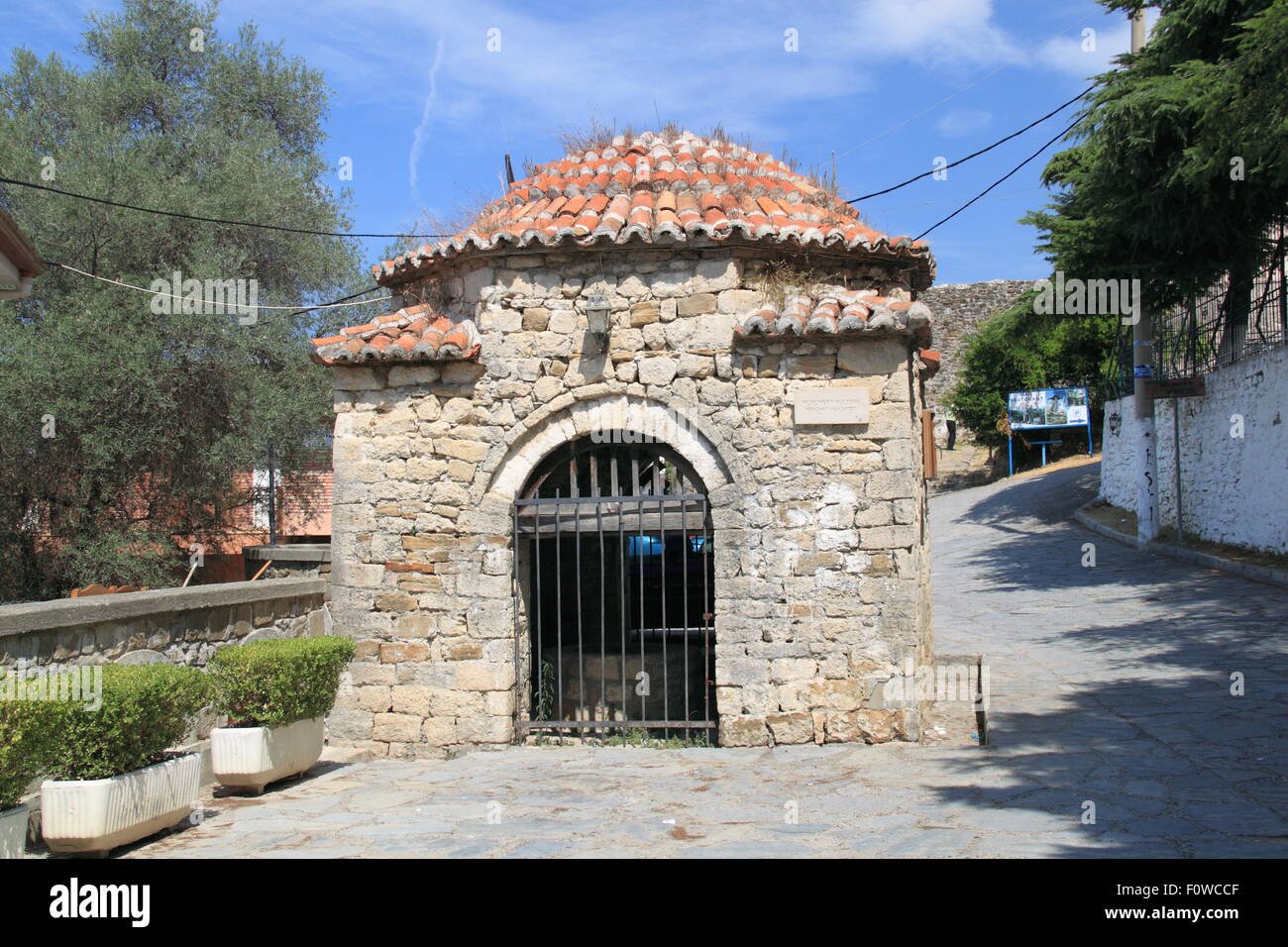 Historic water well, Preza, Tirana, Albania, Balkans, Europe Stock ...