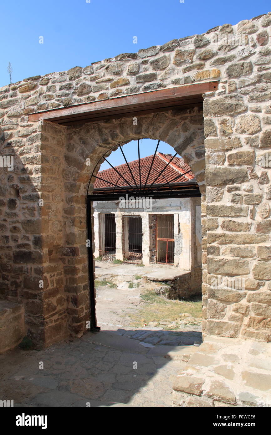 Entrance to Preza Castle, Preza, Tirana, Albania, Balkans, Europe Stock ...