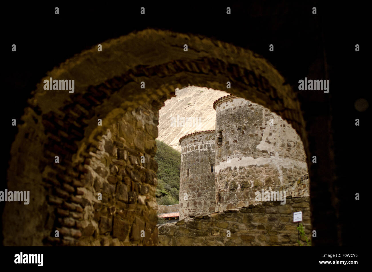 Exploring ancient stone fortifications nestled in a mountainous ...