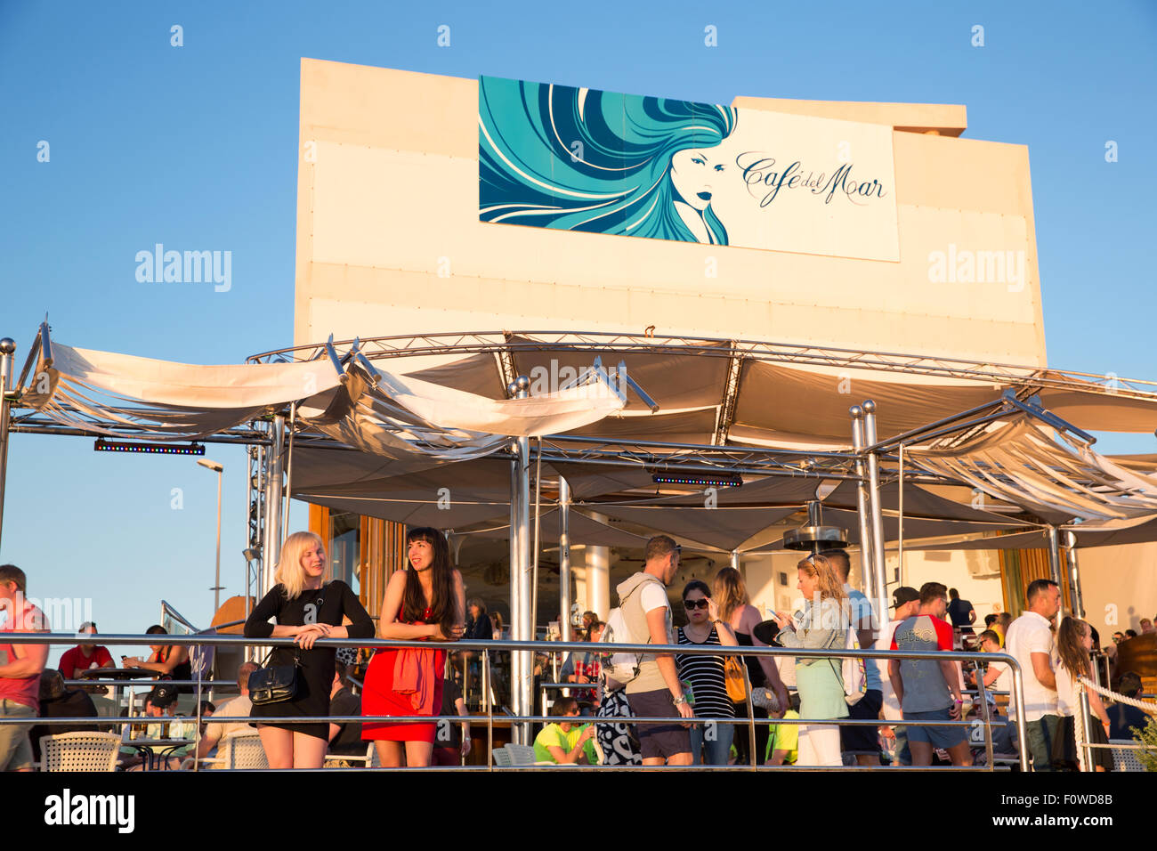 Cafe Del Mar in Ibiza Stock Photo - Alamy