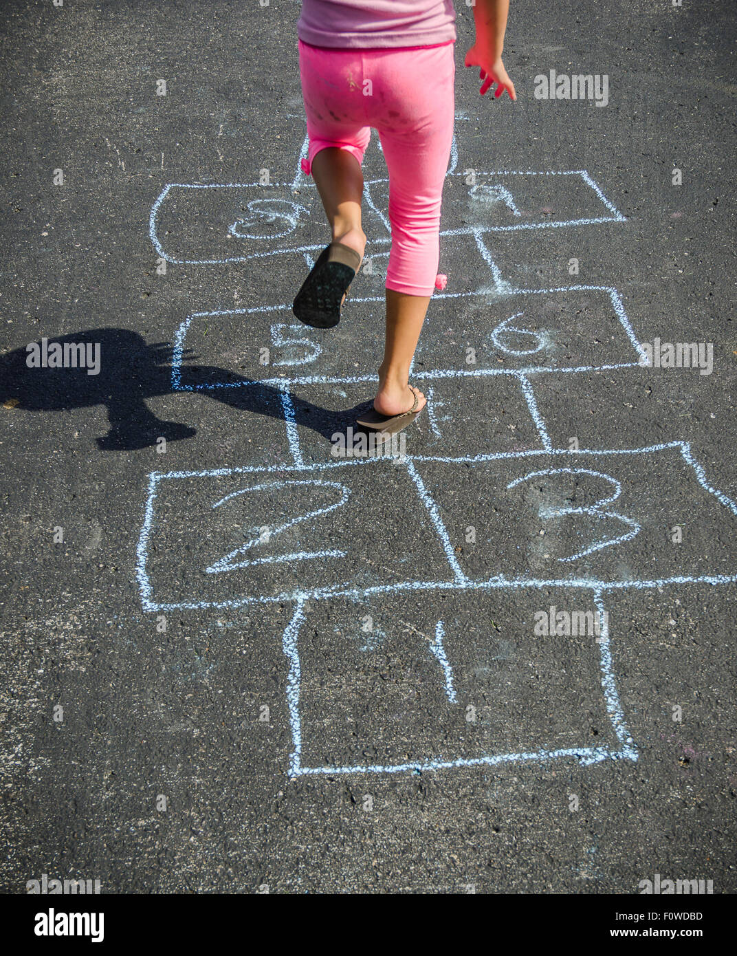 Hopping on one foot hi-res stock photography and images - Alamy