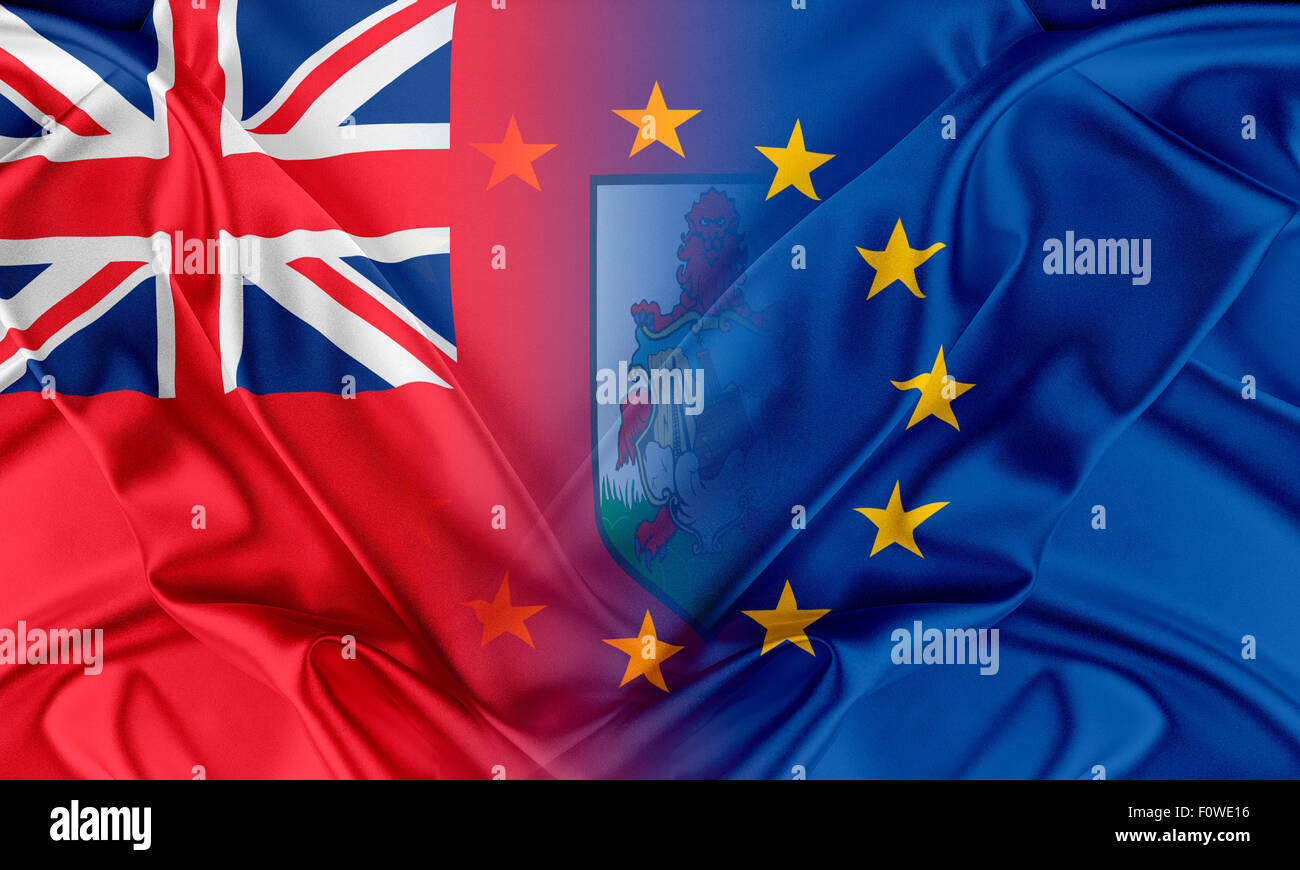 European union bermuda flag hi-res stock photography and images - Alamy