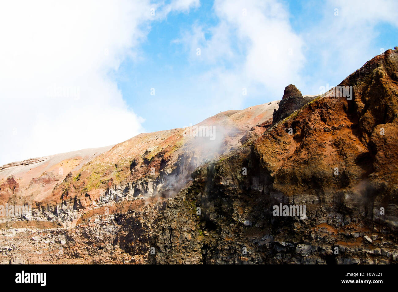 Vesuvius Crater - Naples - Italy Stock Photo - Alamy