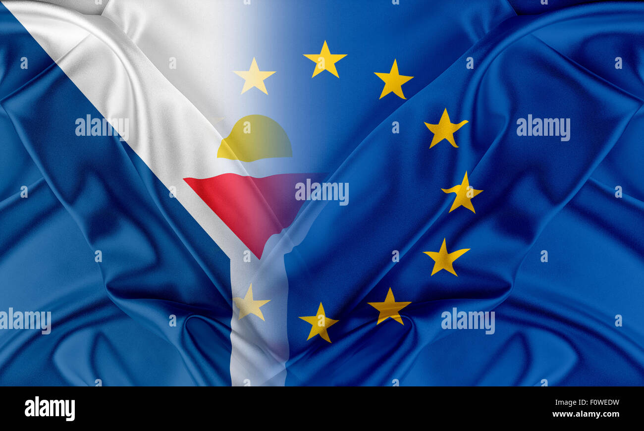 Flag of saint martin hi-res stock photography and images - Alamy