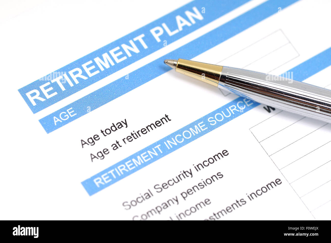 Plan document hi-res stock photography and images - Alamy