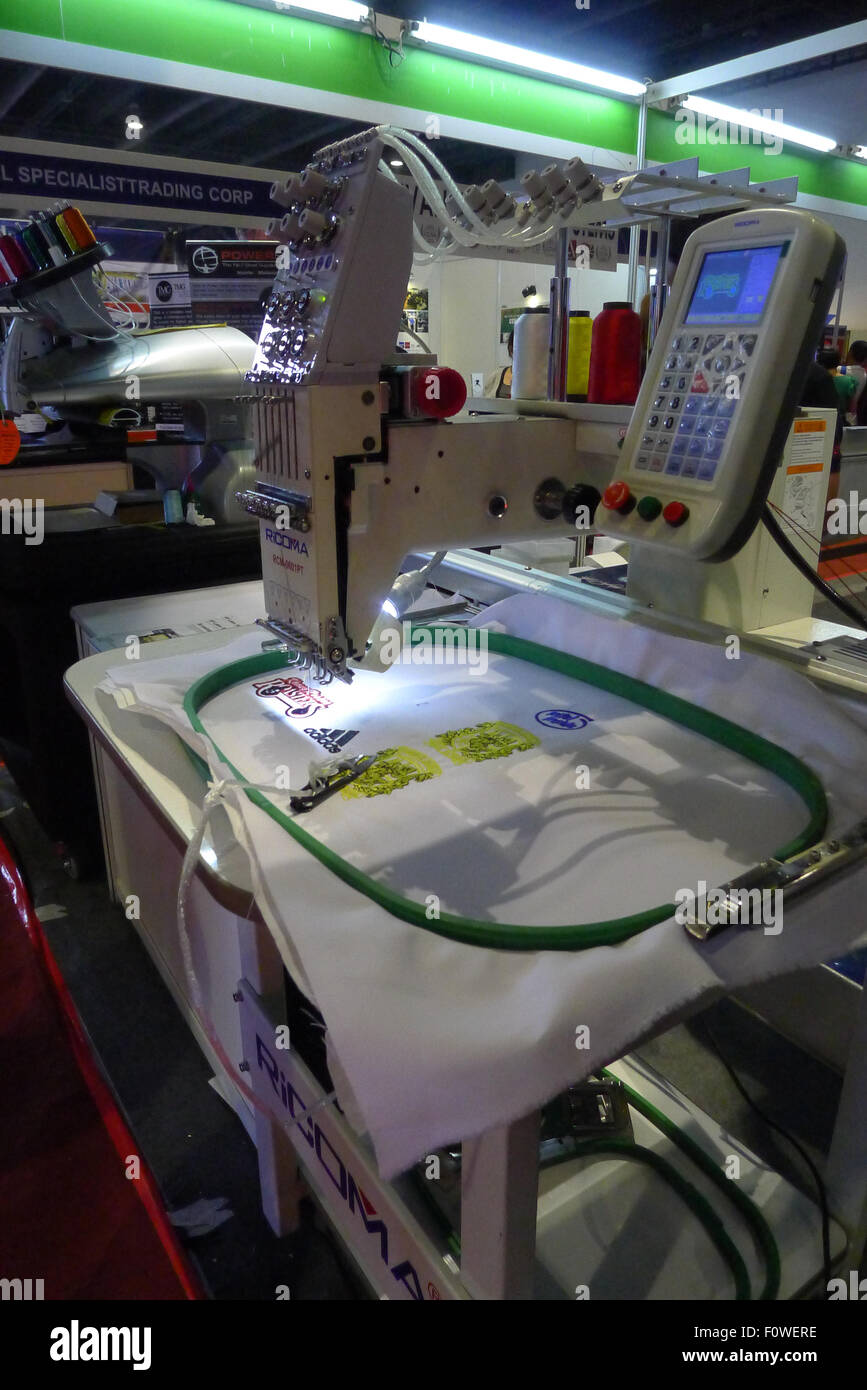 Ricoma embroidery machine hi-res stock photography and images - Alamy