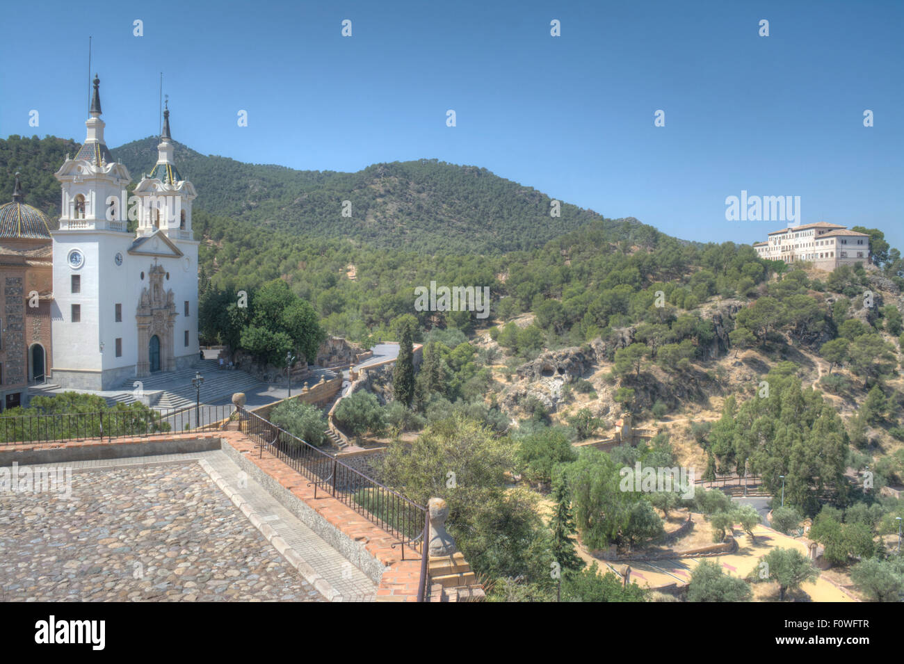 Church of Santuario de la Fuensanta and Monastary, Murcia, Spain Stock ...