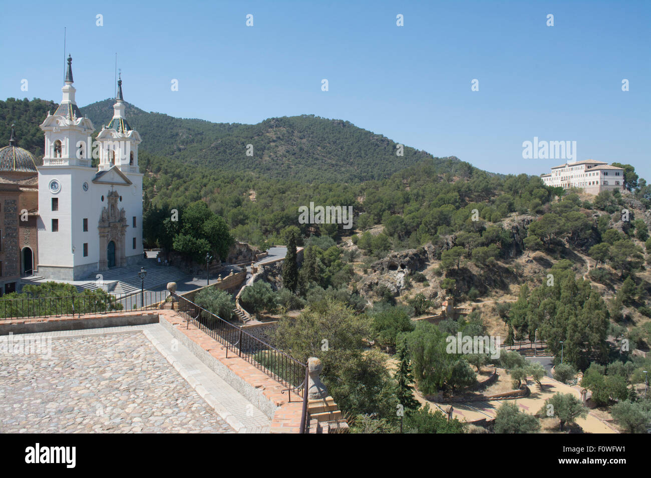 Church of Santuario de la Fuensanta and Monastary, Murcia, Spain Stock ...