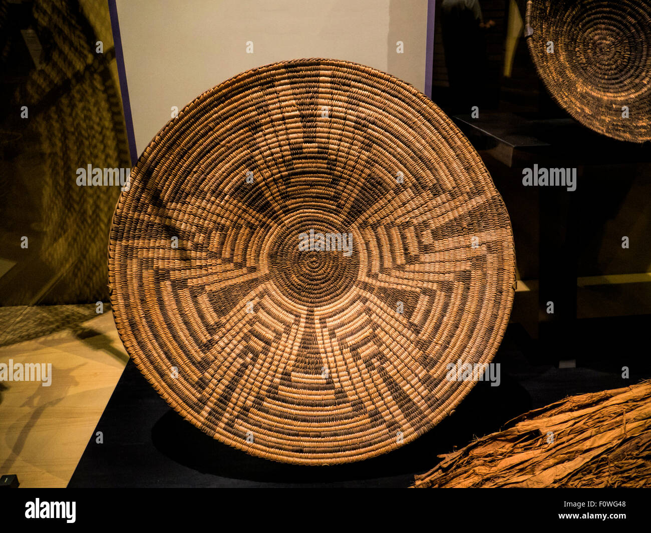 Exhibits of Ethnic Art at the Heard Museum in Phoenix Arizona Stock ...