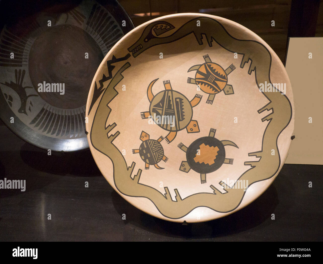 Exhibits of Ethnic Art at the Heard Museum in Phoenix Arizona Stock ...