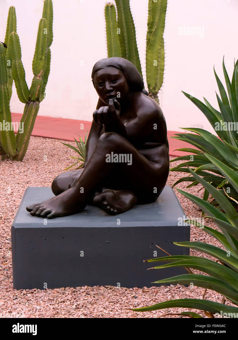 Exhibits of Ethnic Art at the Heard Museum in Phoenix Arizona Stock ...