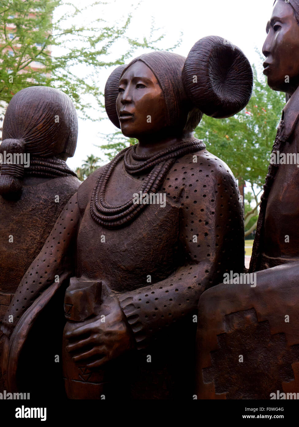 Exhibits of Ethnic Art at the Heard Museum in Phoenix Arizona Stock ...