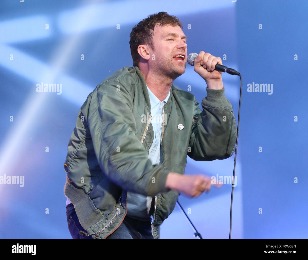 Blur perform at Barclaycard British Summertime - Day Two at Hyde Park ...