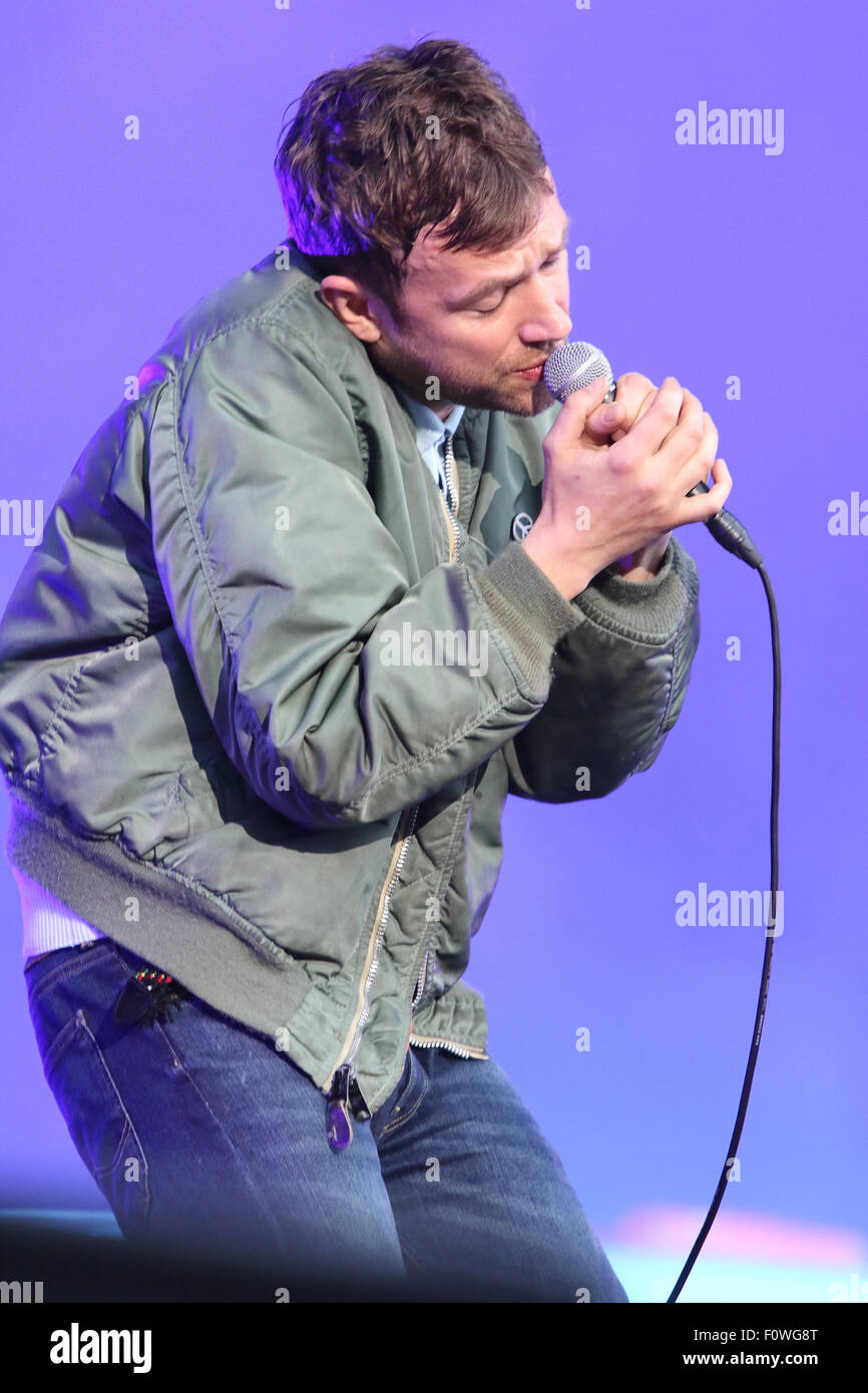 Blur perform at Barclaycard British Summertime - Day Two at Hyde Park ...