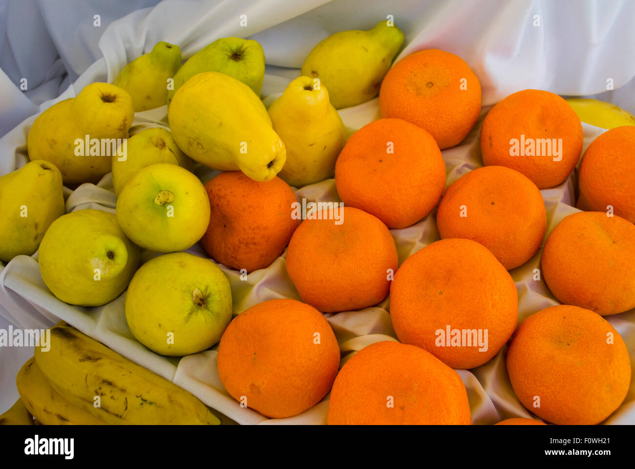 Fruit laid out a hotel buffet, Luxor,Egypt Stock Photo - Alamy