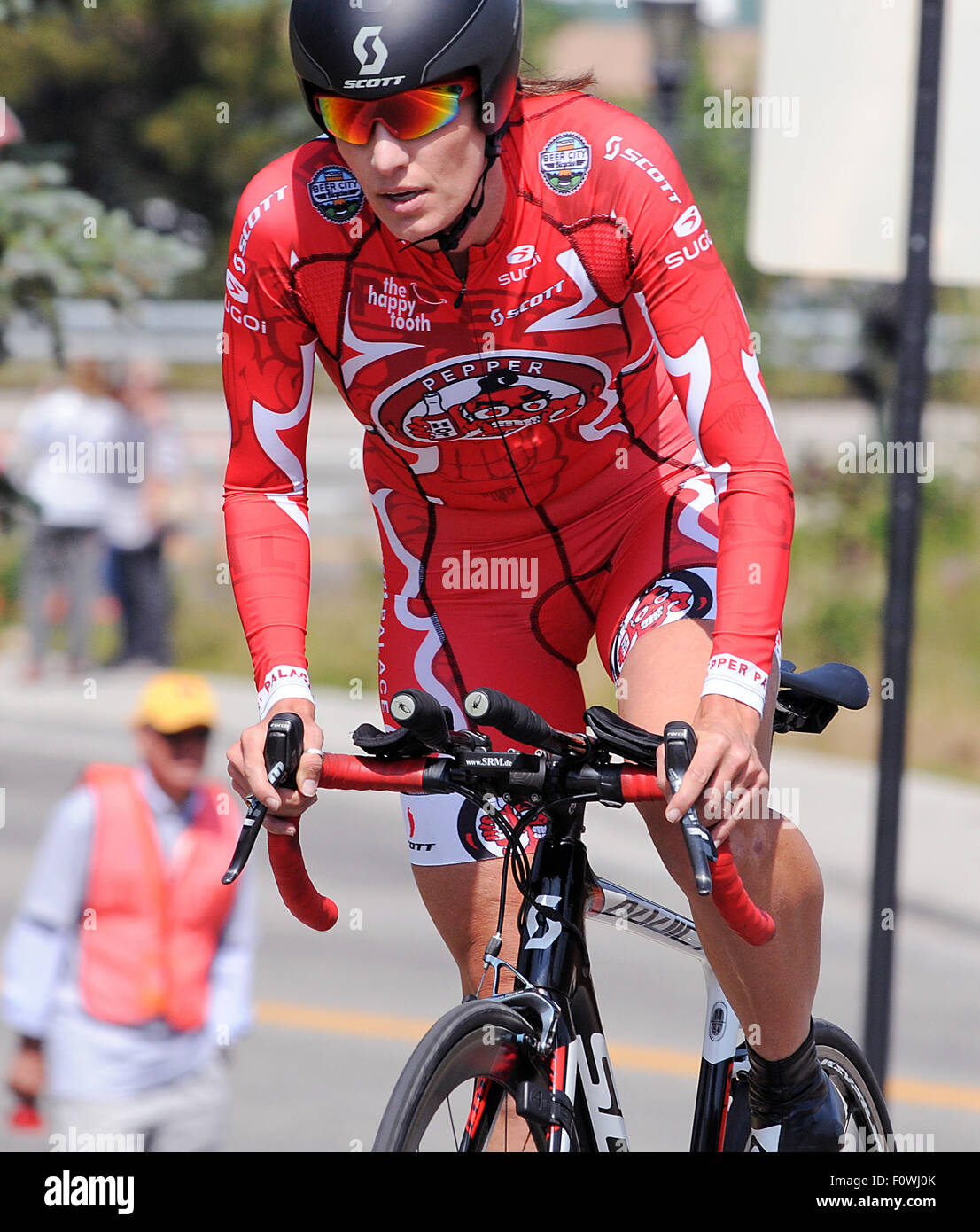 Breckenridge, Colorado, USA. 21st August, 2015. Pepper Palace rider ...