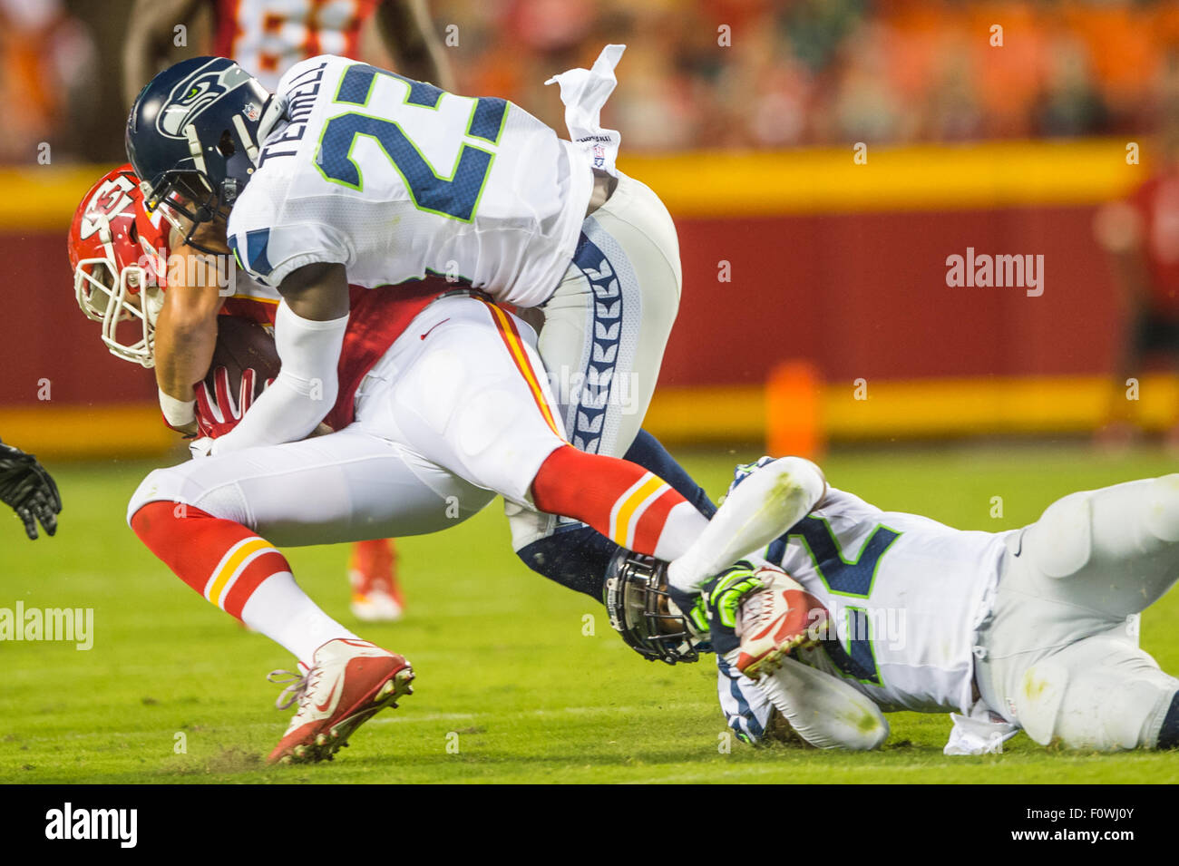 Kansas City, Missouri, USA. 21st Aug, 2015. Seattle Seahawks FS #23 ...