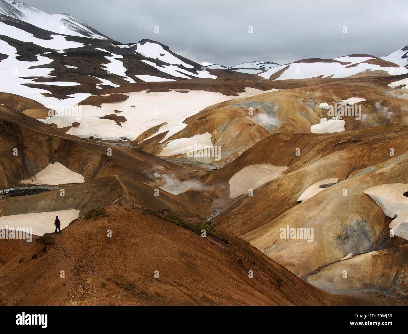 Hveradalir geothermal area, Kerlingarfjöll, Iceland Stock Photo - Alamy
