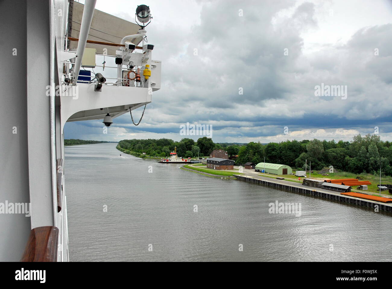 The Kiel Canal is a 61 mi long freshwater canal in the German state of ...
