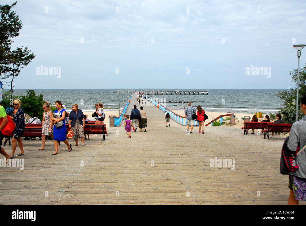 Pier palanga hi-res stock photography and images - Alamy