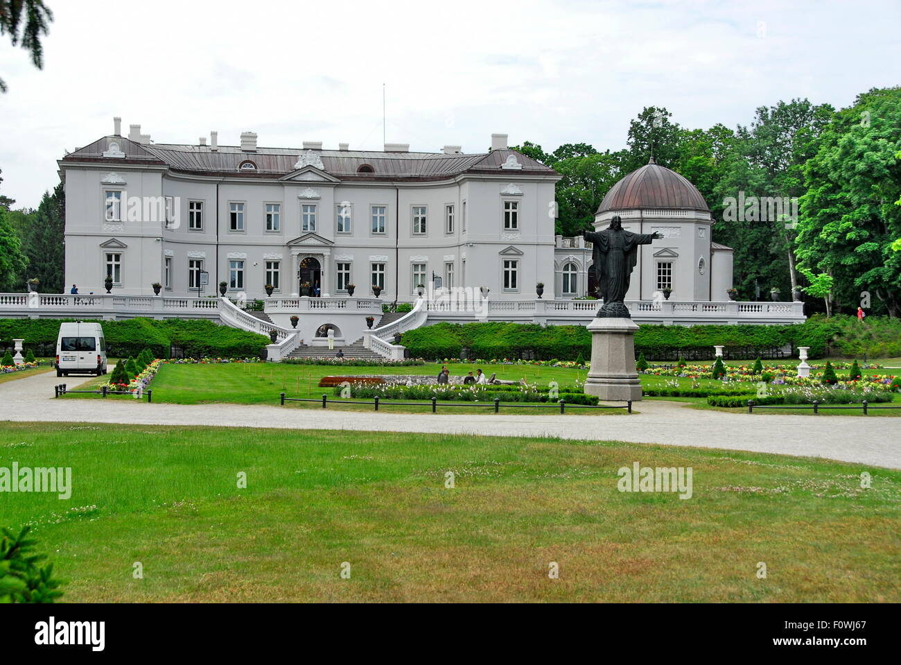 Tyszkiewicz Palace which houses the Amber Museum in the seaside resort ...