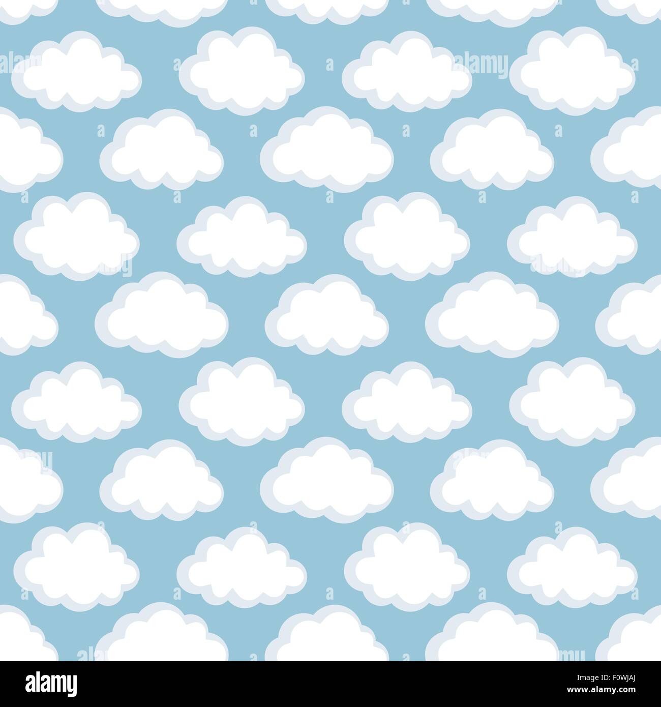 Cartoon clouds floating Stock Vector Images - Alamy
