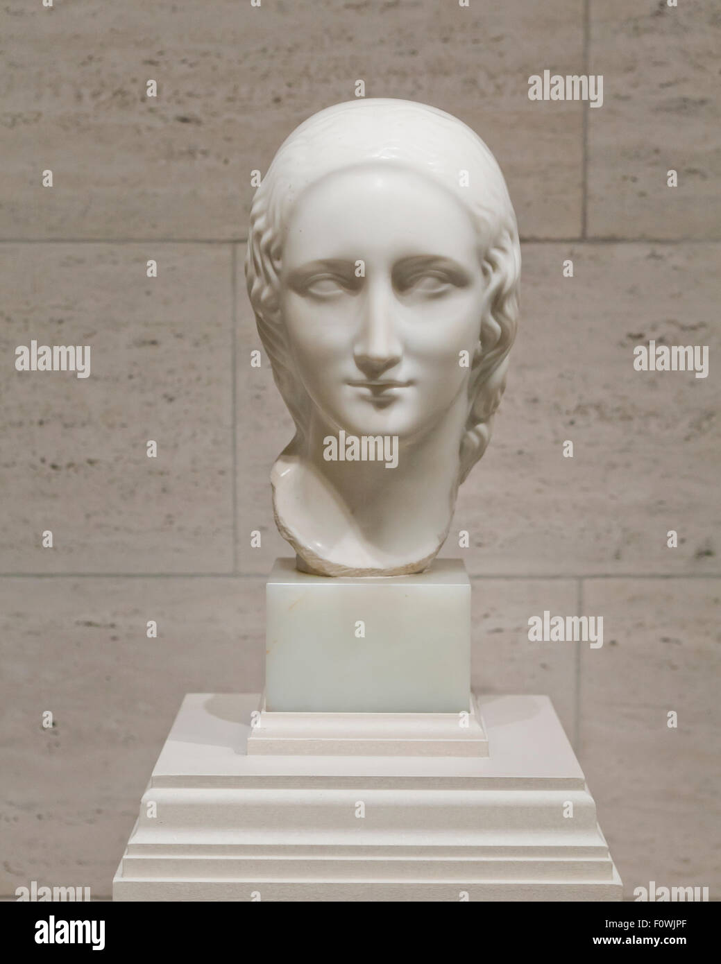 Classical Head by Elie Nadelman, circa 1916 - USA Stock Photo - Alamy