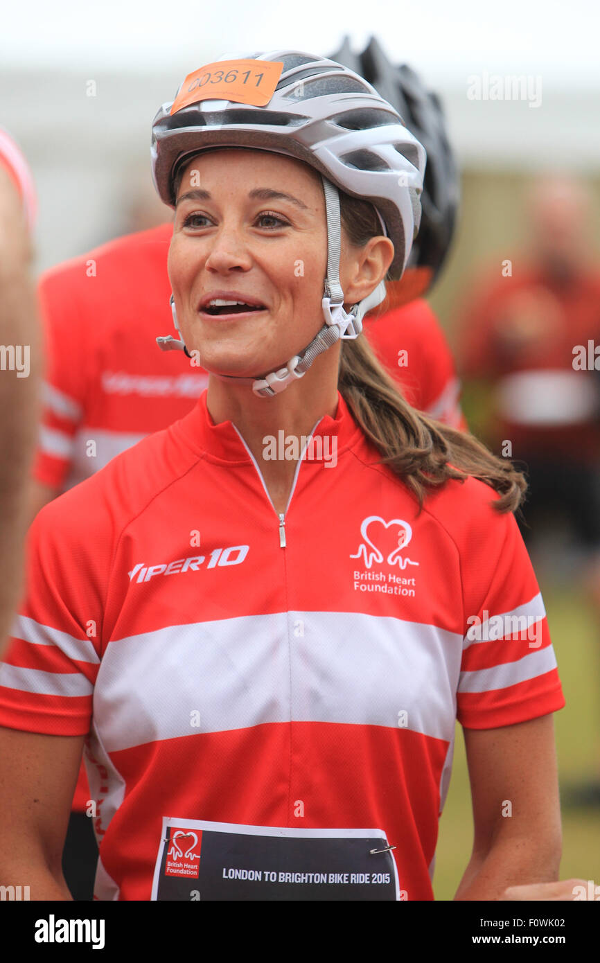 The 40th British Heart Foundation London to Brighton Bike Ride Featuring: Pippa Middleton Where ...