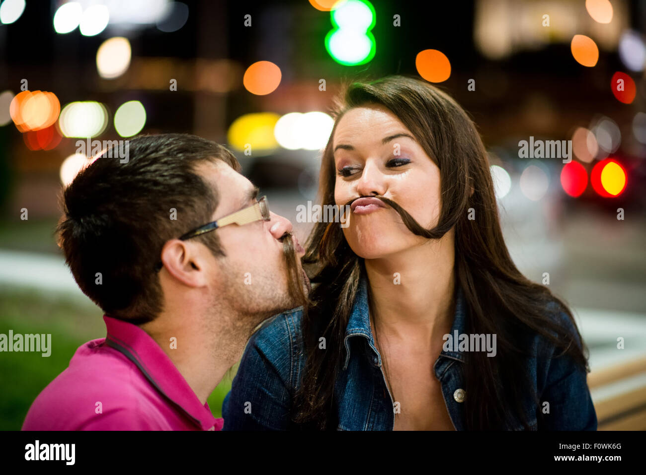 Crazy moustache hi-res stock photography and images - Alamy