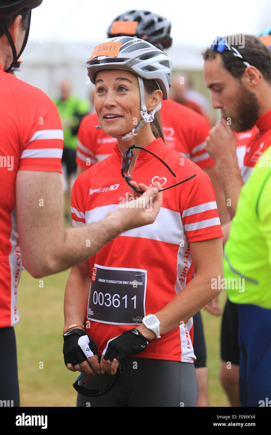 The 40th British Heart Foundation London to Brighton Bike Ride Featuring: Pippa Middleton Where ...